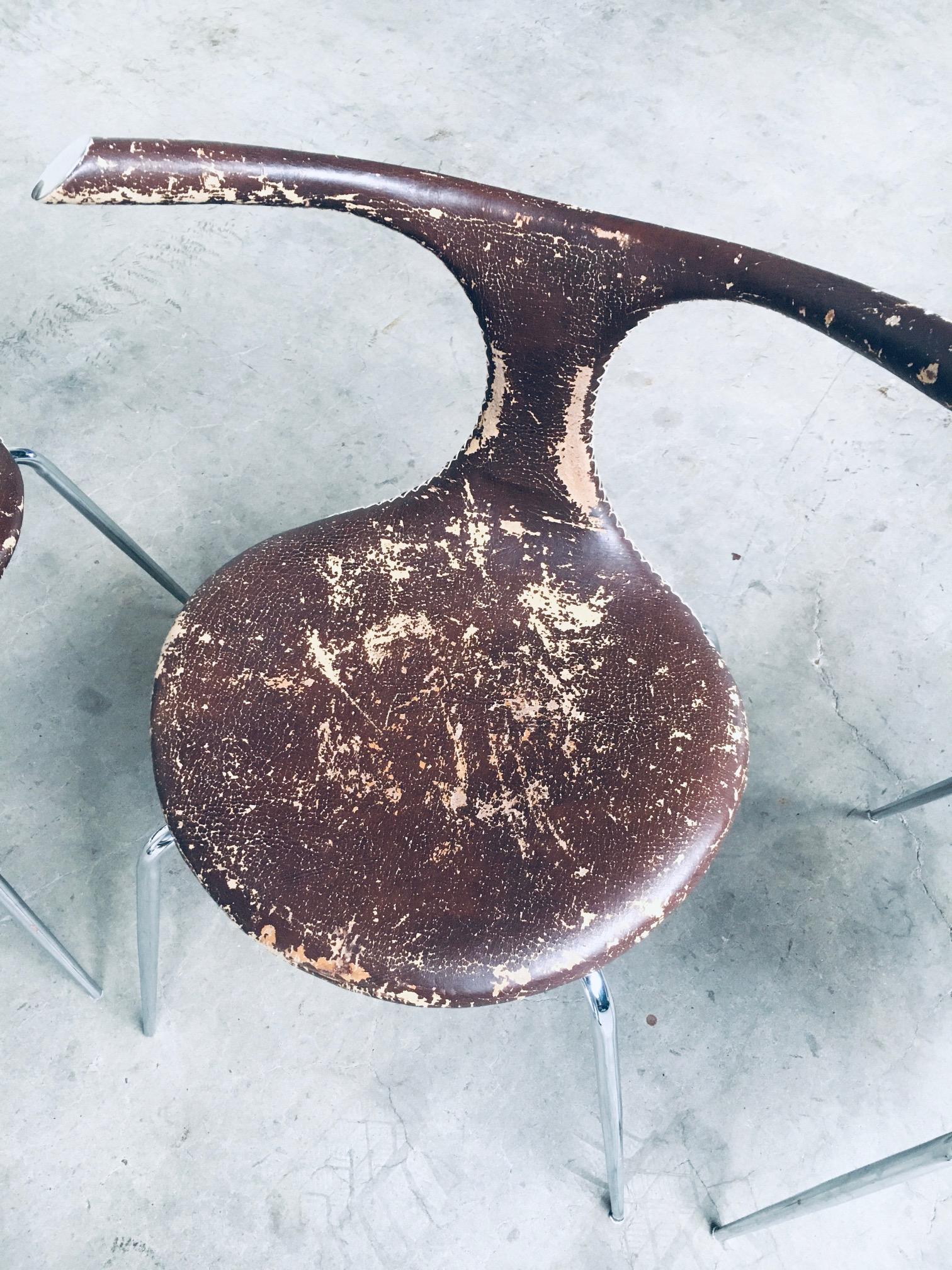 Scandinavian Modern Design 'Taurus' Dining Chair Set by Dan Form For ...