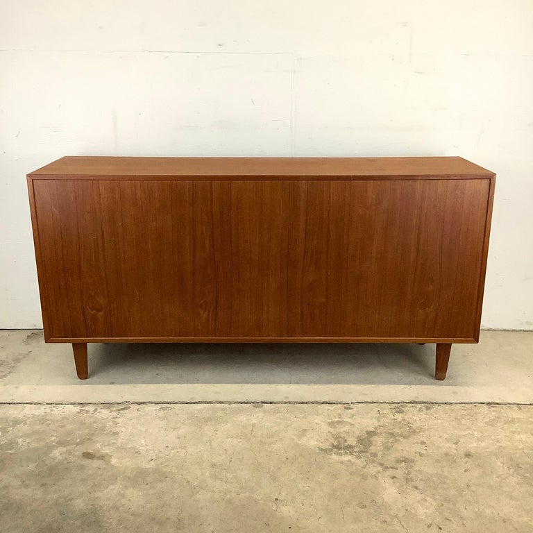 Scandinavian Modern Eight Drawer Teak Dresser by Lyby Møbler at 1stDibs