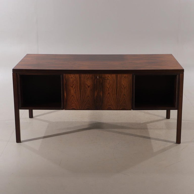 Scandinavian Modern Gunni Omann Rosewood Desk at 1stDibs