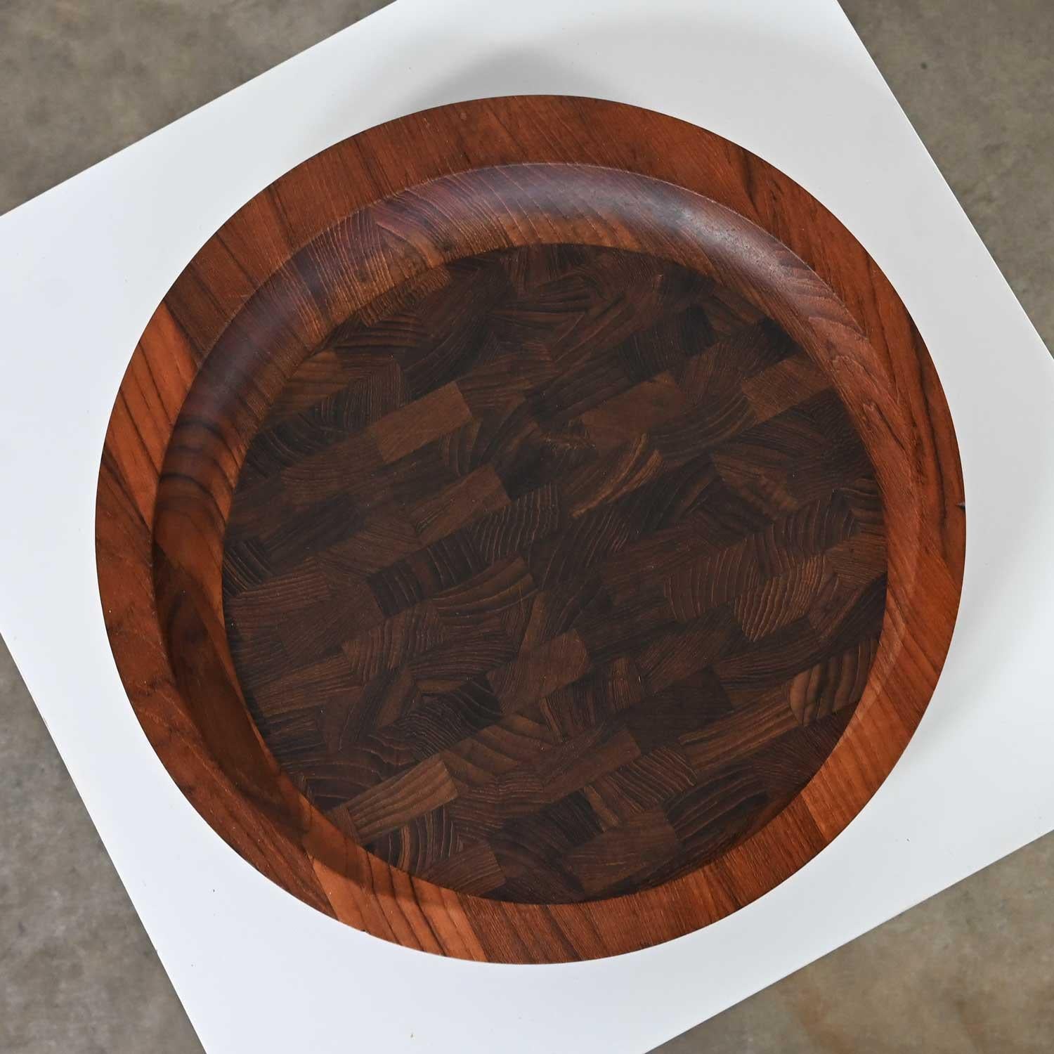 Scandinavian Modern Jens Quistgaard for Dansk Teak Asymmetrical Cutting ...