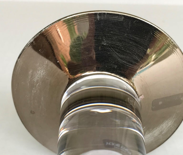 Scandinavian Modern Kosta Boda Set of 3 Athena Candleholders by Anna ...