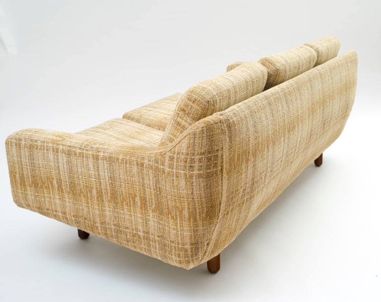 Scandinavian Modern Low-Profile Sofa with Teak Legs at 1stDibs | low ...