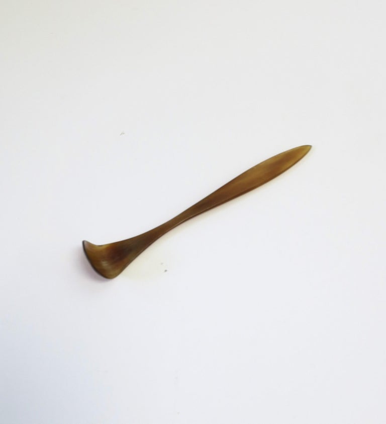 Scandinavian Modern Minimalist Horn Appetizer Utensils, Set of 6 For ...