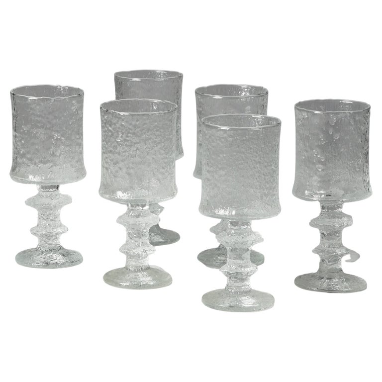 Scandinavian Modern Model Festivo 2140 Glasses by Timo Sarpaneva For ...
