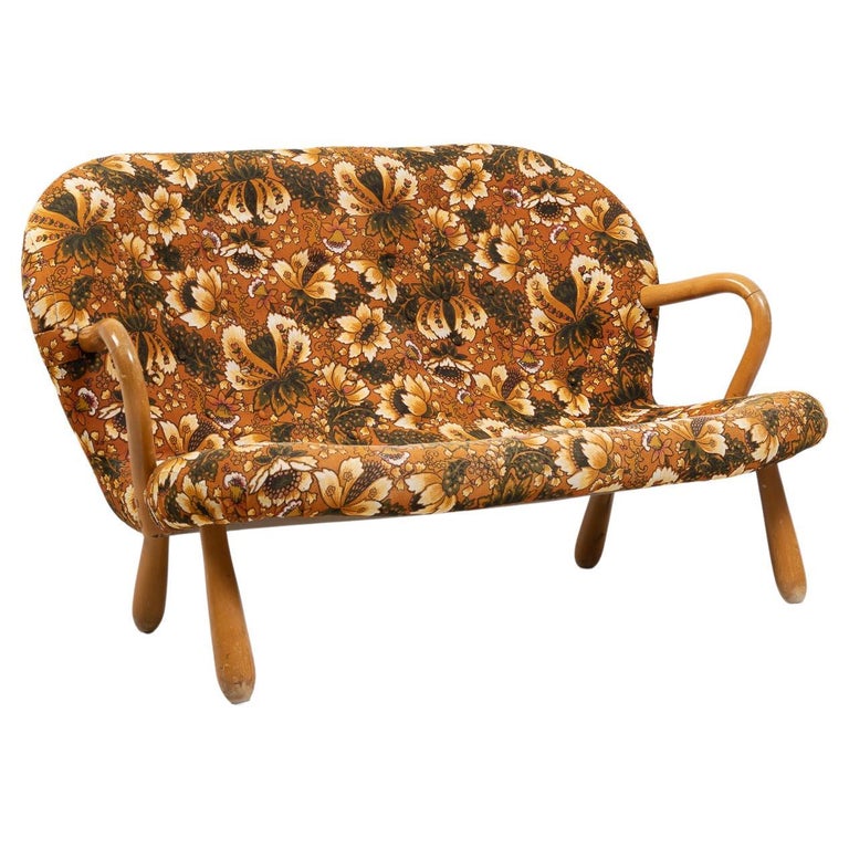 Scandinavian Modern Muslinge or Clam Sofa at 1stDibs