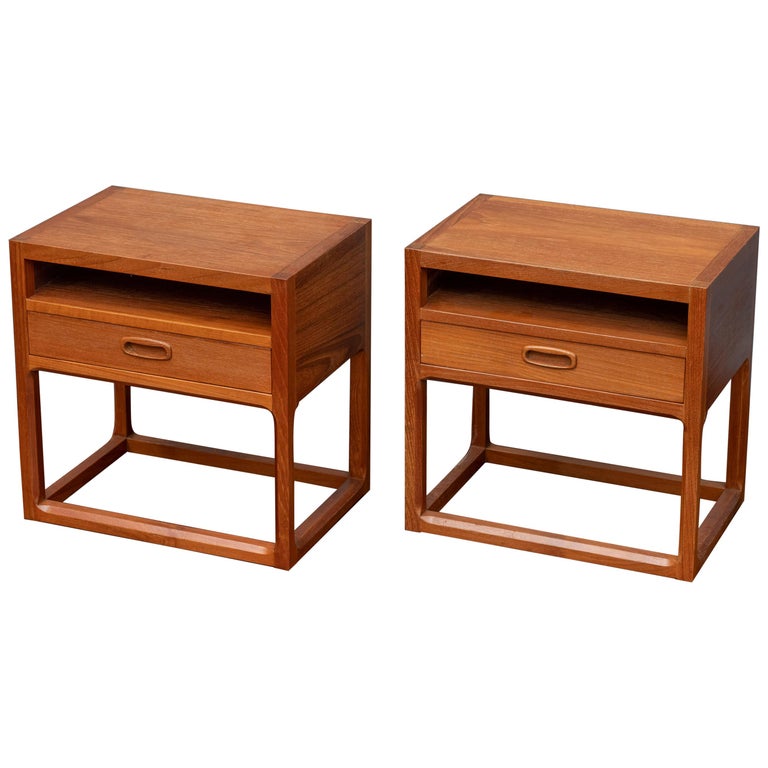 Scandinavian Modern Nightstands by Aksel Kjersgaard at 1stDibs ...