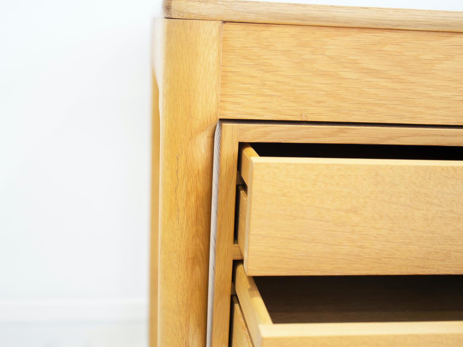 Scandinavian Modern Oak Writing Desk by Yngvar Sandstrom For Sale at ...