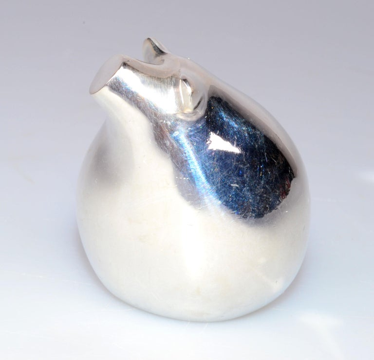 Scandinavian Modern Original Dansk Design Silver Plate Pig Paperweight ...