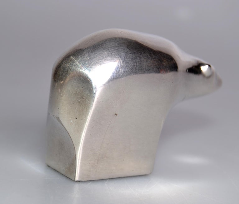 Scandinavian Modern Original Dansk Design Silver Plate Polar Bear ...