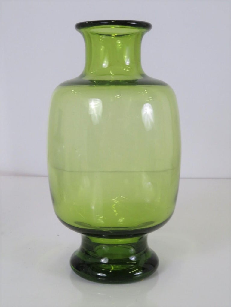 Scandinavian Modern Per Lutken Blown Glass Vessels, Holmegaard Group 3 ...