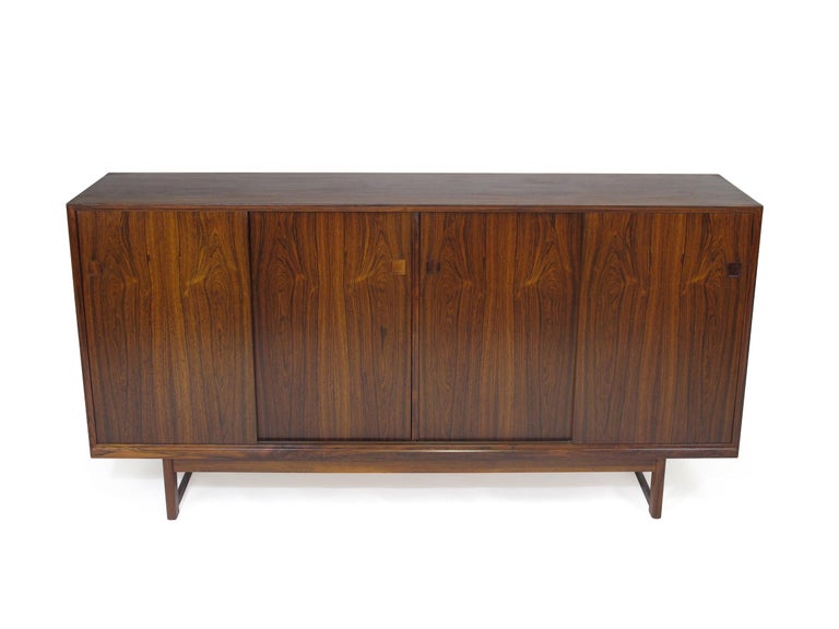 Scandinavian Modern Rosewood Sideboard at 1stDibs