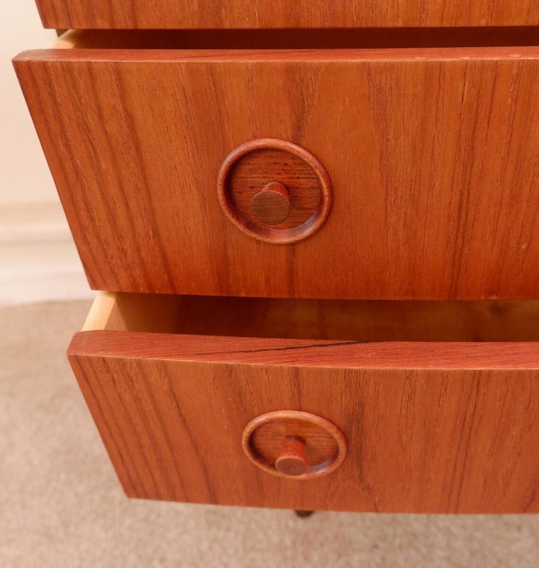 Scandinavian Modern Secretary Desk by Gunnar Falsig, Gunnar Falsig For ...