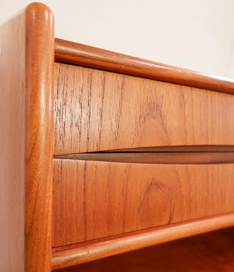 Scandinavian Modern Secretary Desk by Gunnar Falsig, Gunnar Falsig For ...