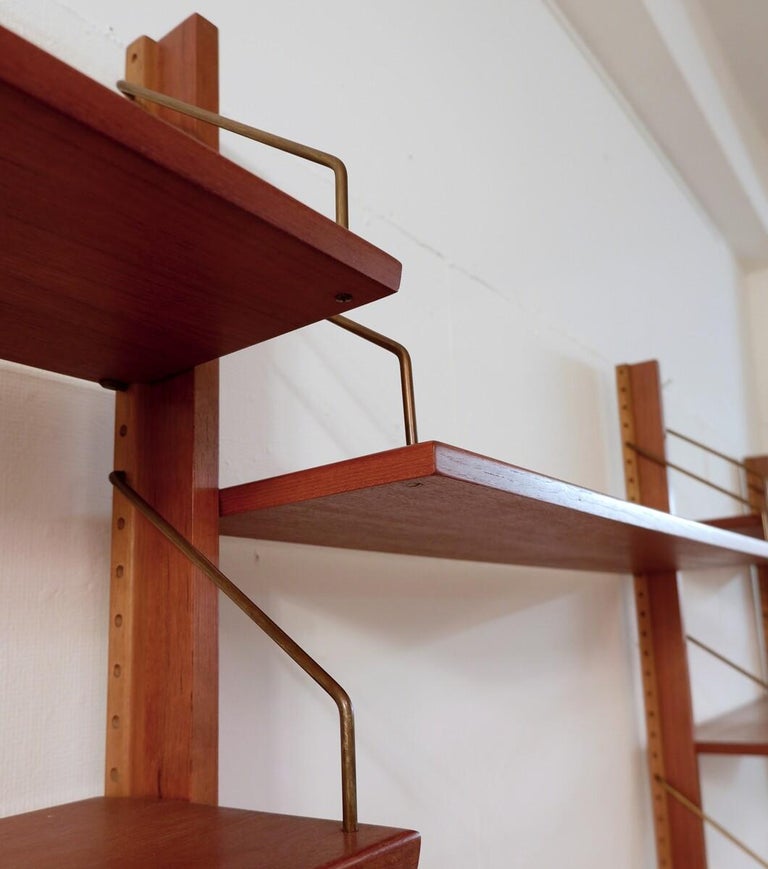 Scandinavian Modern Shelf Unit by Hansen and Guldborg - 1960s For Sale ...