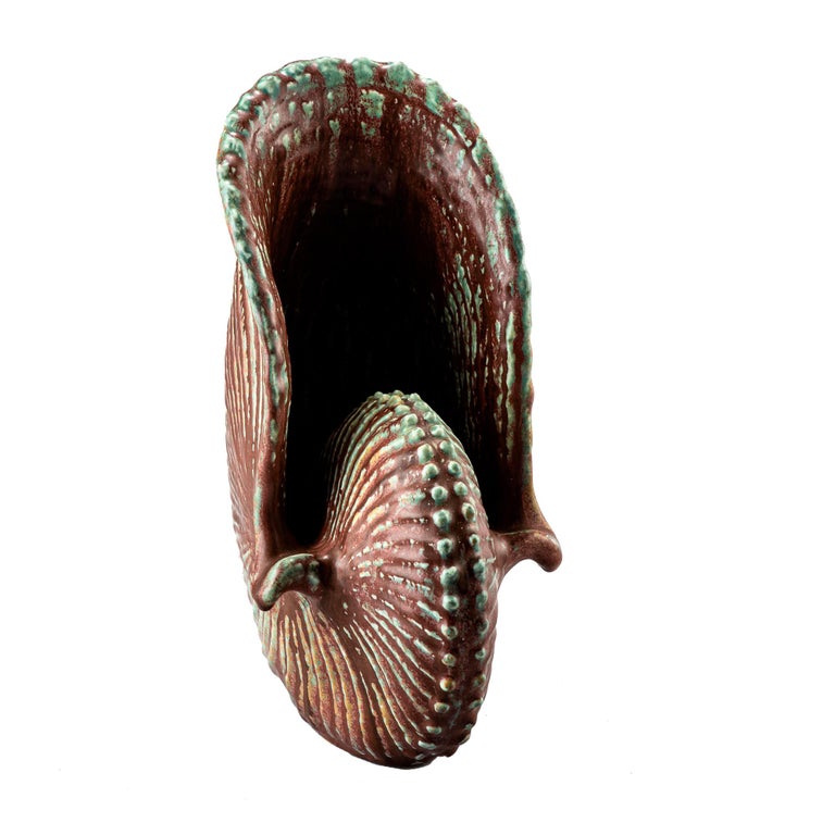 Scandinavian Modern Shell Sculpture by Gunnar Nylund for Rörstrand ...