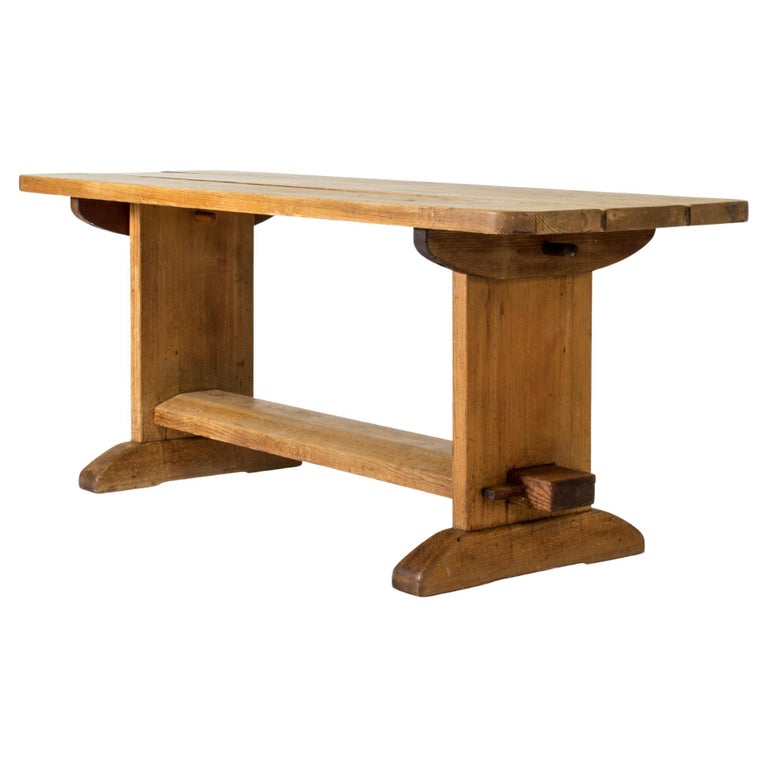 Scandinavian Modern "Skoga" Dining Table, Axel Einar Hjorth, Nk, Sweden ...
