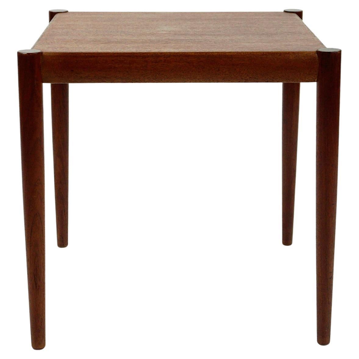 Mid Century Modern Side Table Teak by Johannes Andersen, circa 1963 ...