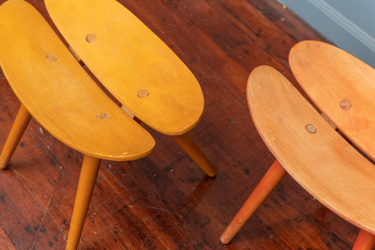 Scandinavian Modern Stools at 1stDibs