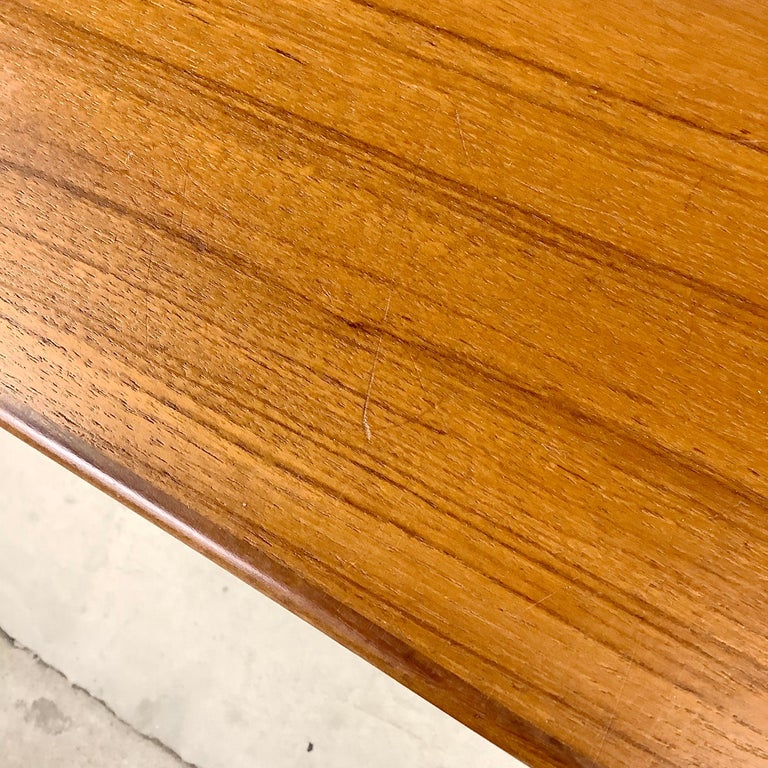 Scandinavian Modern Teak Chest of Drawers With Shelf Topper For Sale at ...