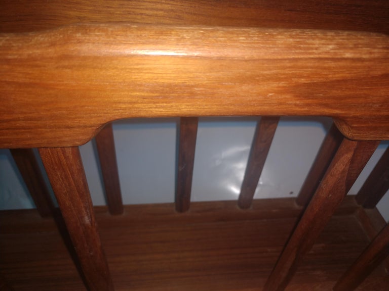 Mid Century Scandinavian Modern Teak Magazine Rack by Good Wood For ...