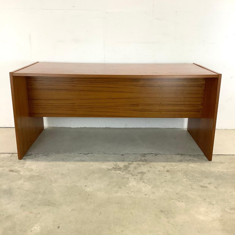Scandinavian Modern Teak Office Desk For Sale at 1stDibs