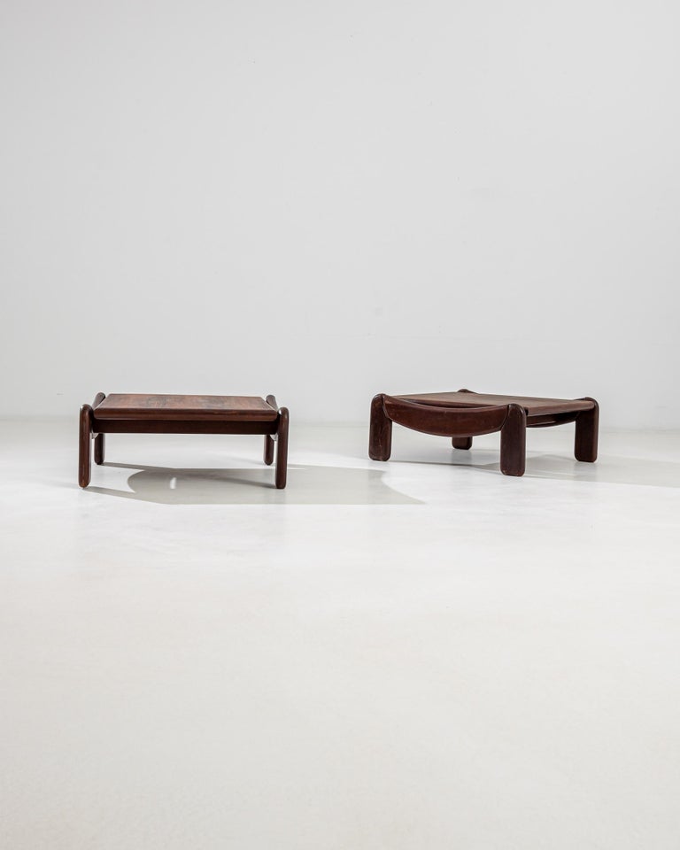 Scandinavian Modern Wooden Coffee Tables, a Pair at 1stDibs