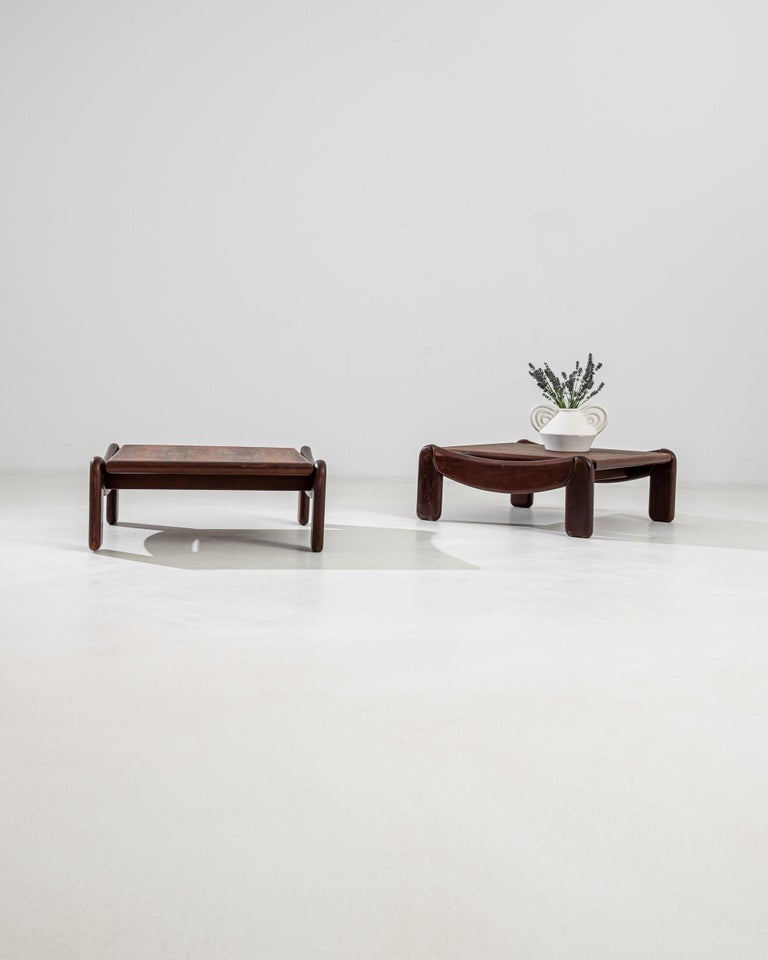 Scandinavian Modern Wooden Coffee Tables, a Pair at 1stDibs