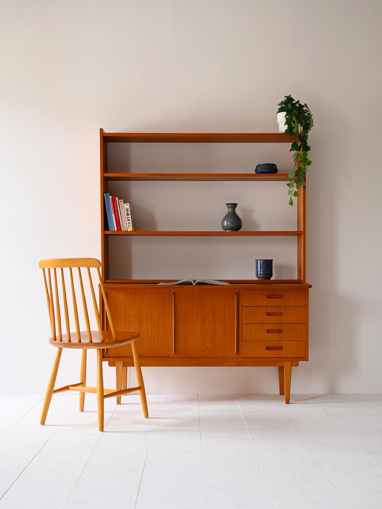 Scandinavian modernism bookcase For Sale at 1stDibs
