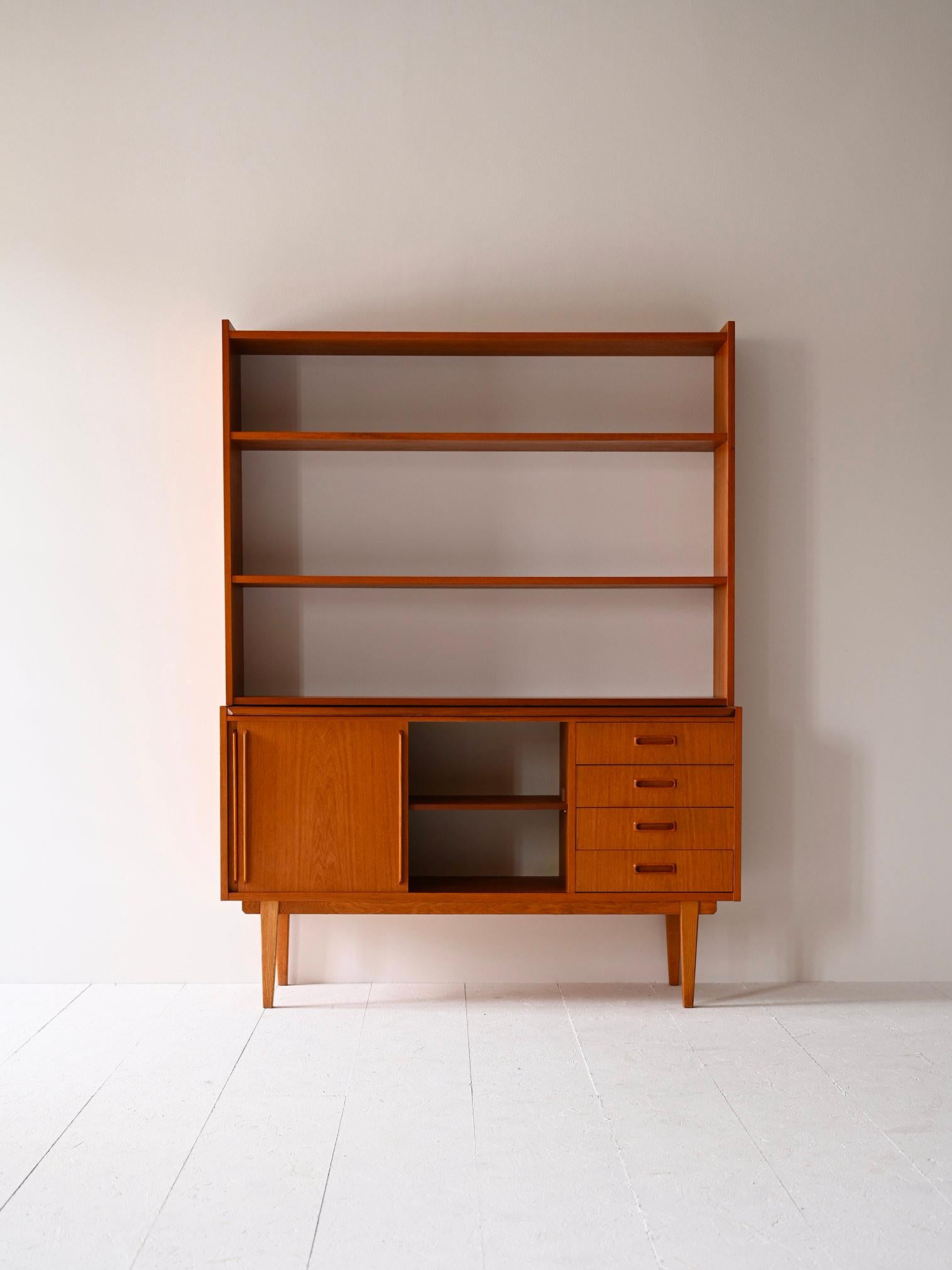 Scandinavian modernism bookcase For Sale at 1stDibs