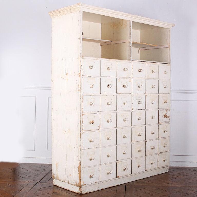 Scandinavian Multi-Drawer Apothecary or Collector's Chest at 1stDibs