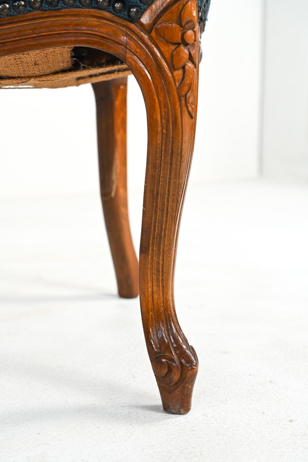 Scandinavian Needlepoint Parlor Suite in the French Style, C. 1940's ...