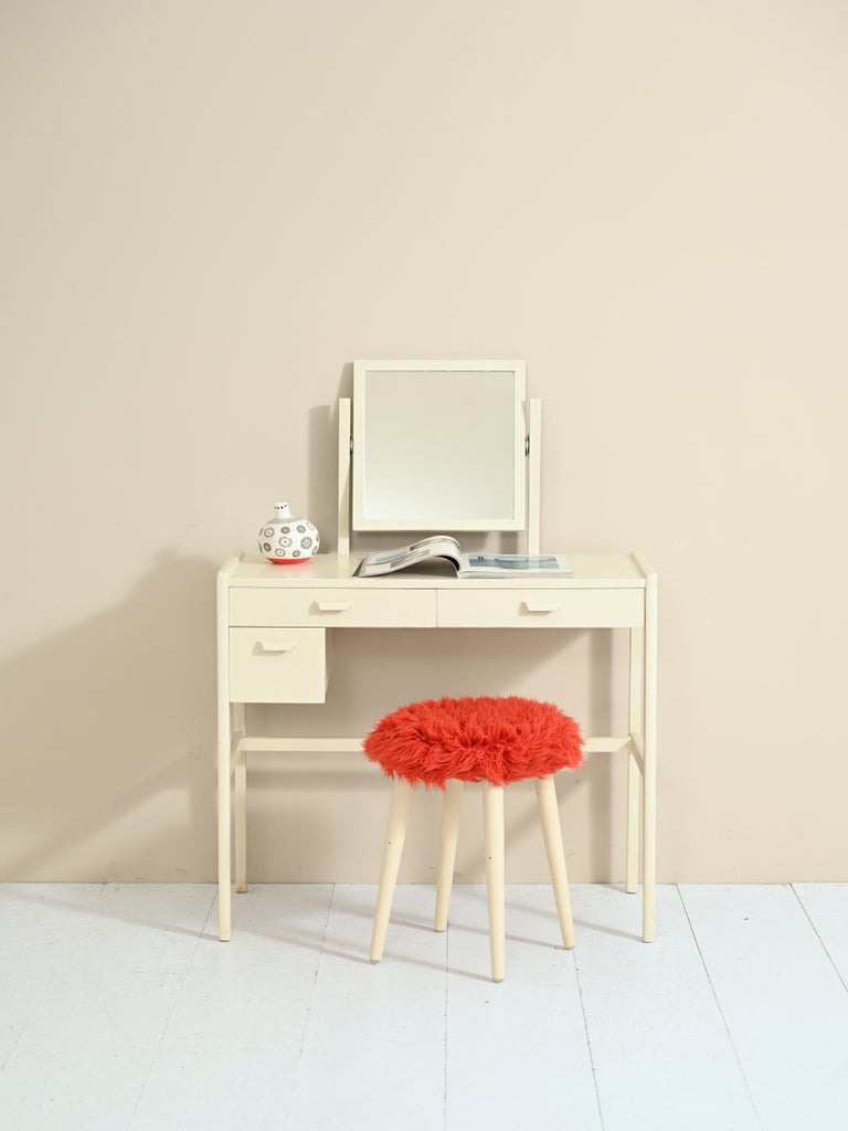 Scandinavian Oak Dressing Table For Sale at 1stDibs