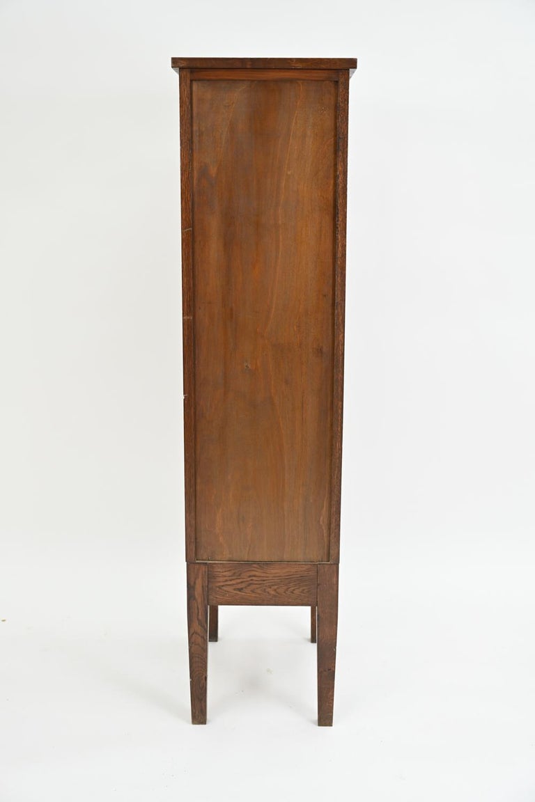 Scandinavian Oak Vertical File/Archive Cabinet by Nordisk, c. 1940's ...