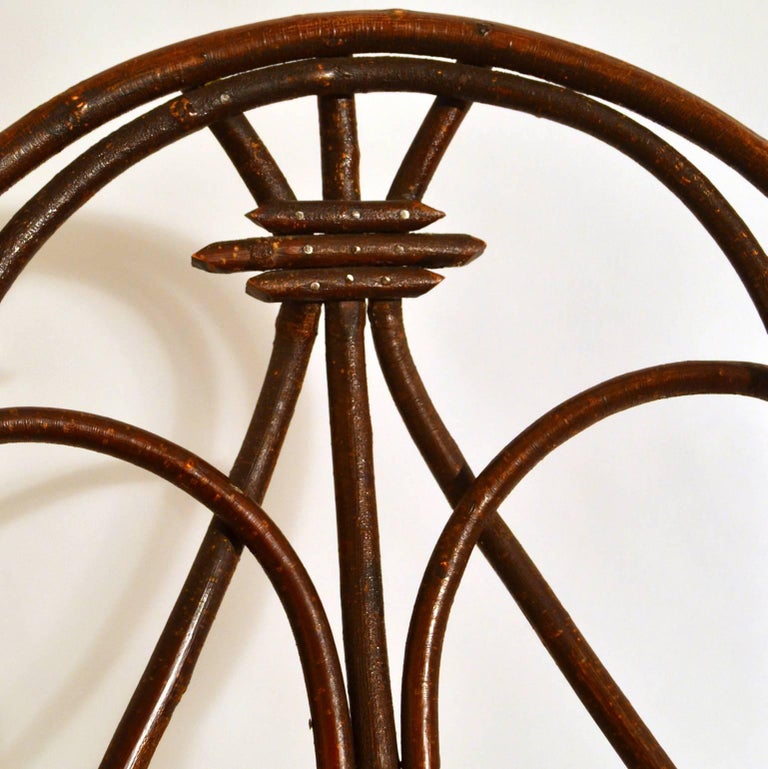 Scandinavian Rocking Chair Bent Wood Willow, 1900-1920 at 1stDibs ...