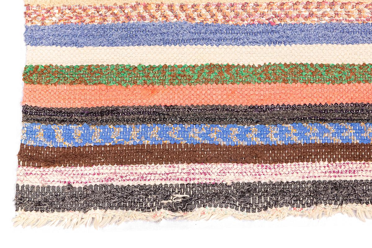 Scandinavian Runner Rug Colorful For Sale at 1stDibs