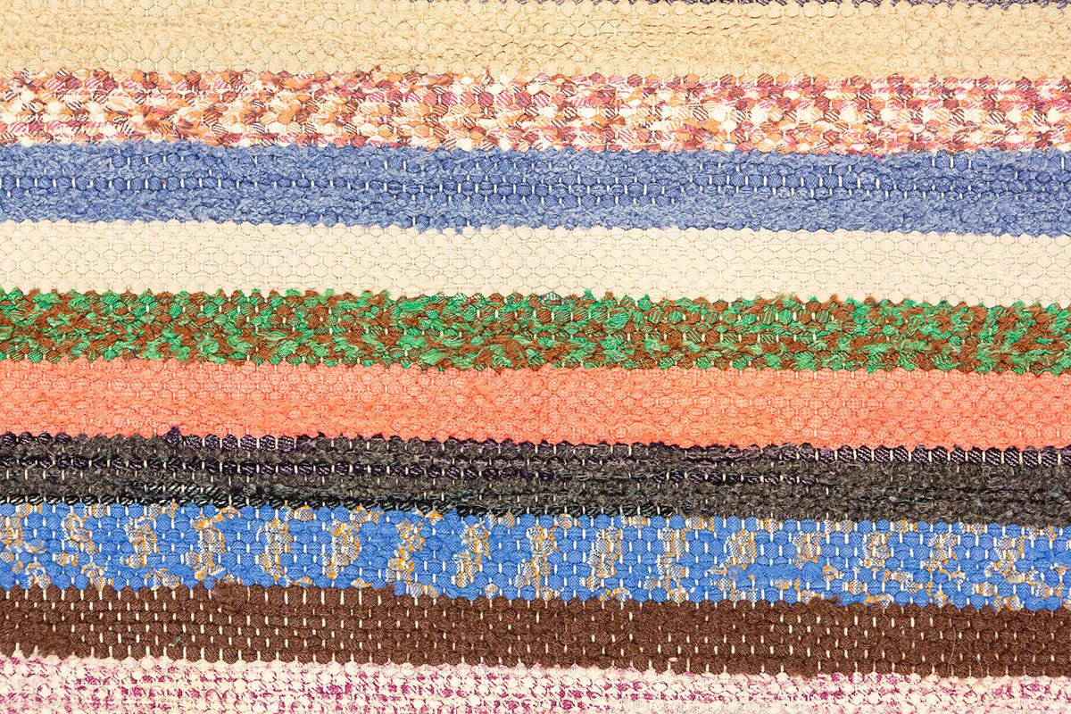 Scandinavian Runner Rug Colorful For Sale at 1stDibs