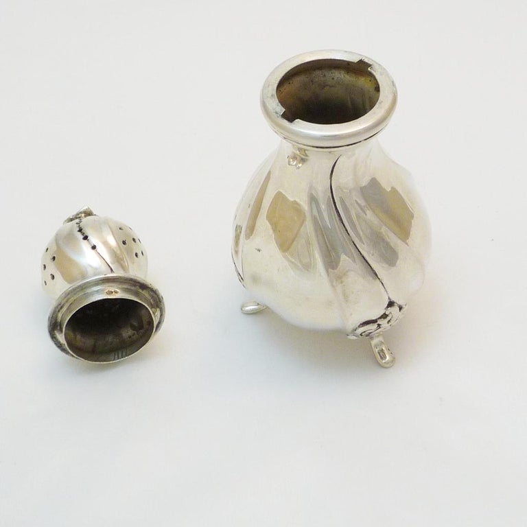 Scandinavian Salt Shaker, Silver, Second Half of the 19th Century ...