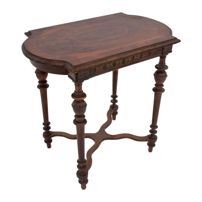 Side Table Upcycled from Vintage Golf Clubs For Sale at 1stDibs