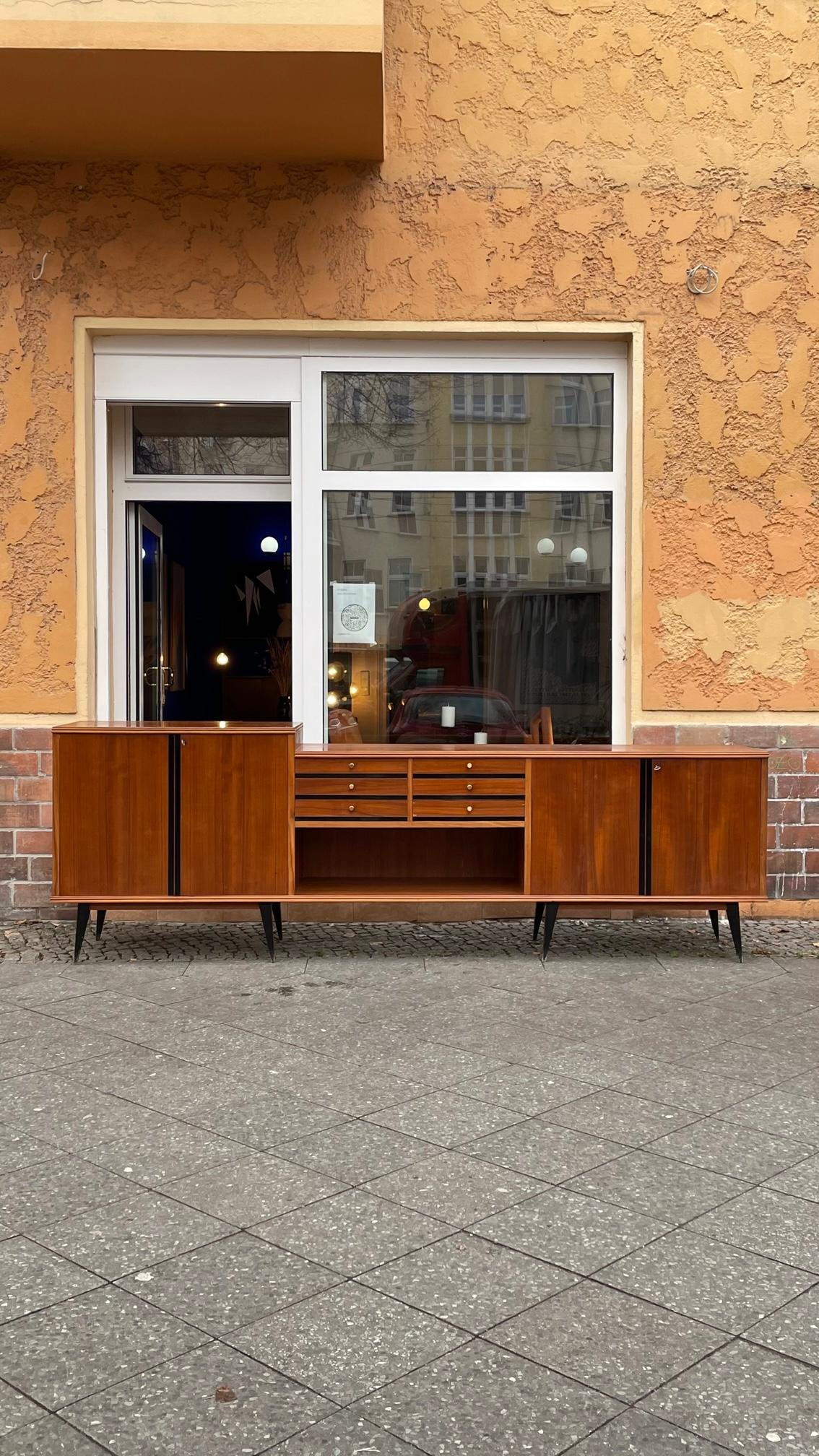 Scandinavian Sideboard Vintage 1960s 1970s Italian Design For Sale at ...