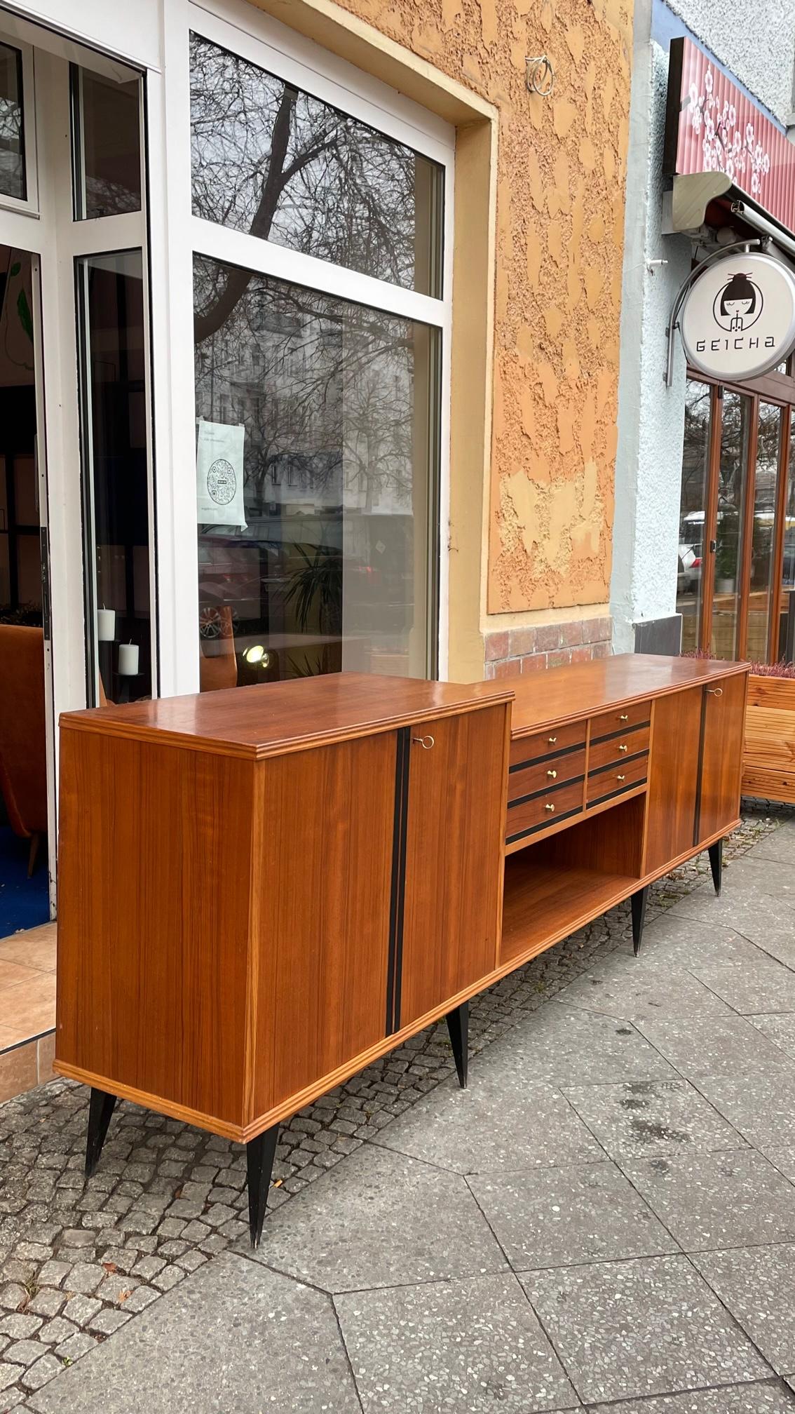 Scandinavian Sideboard Vintage 1960s 1970s Italian Design For Sale at ...