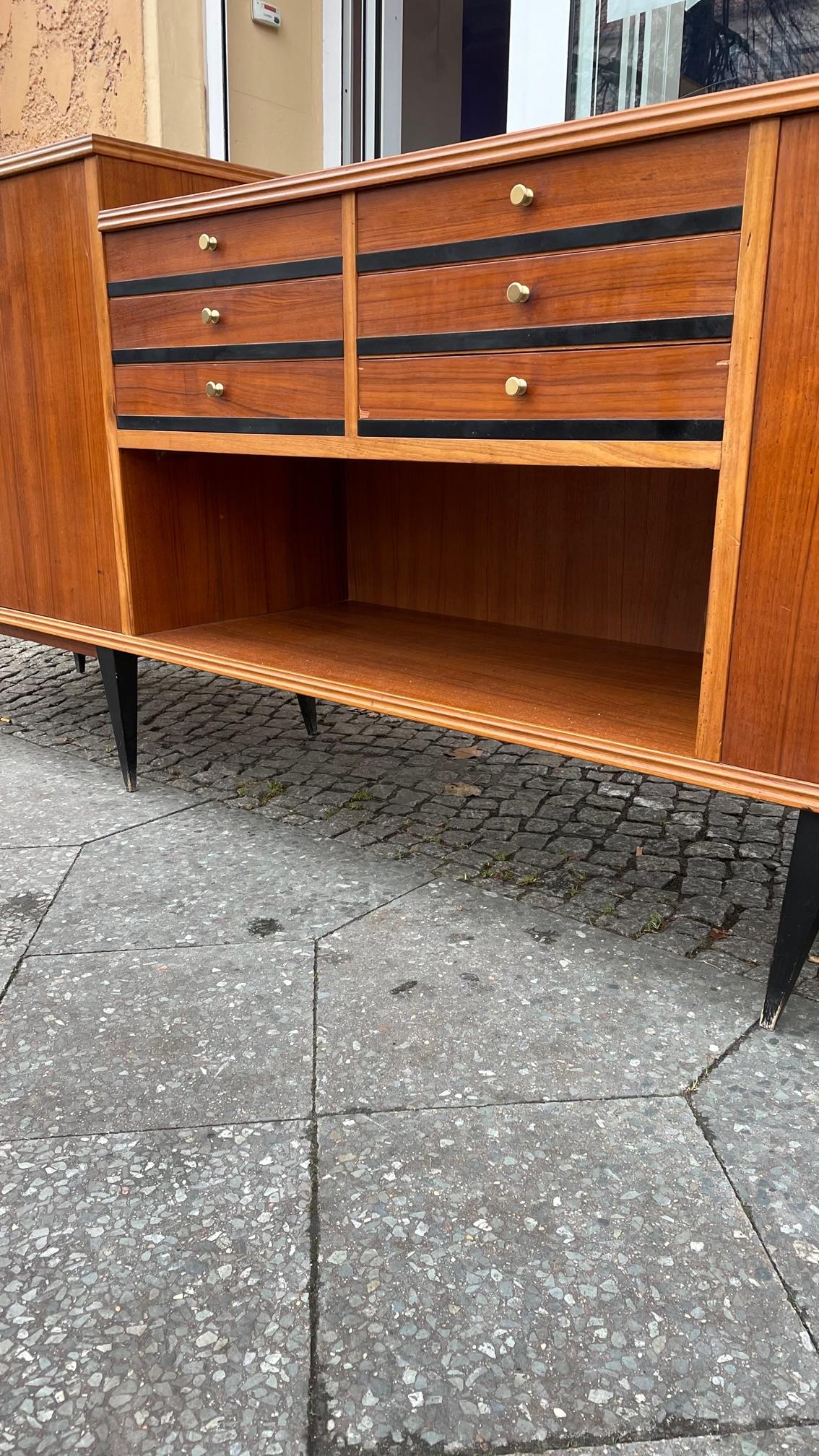 Scandinavian Sideboard Vintage 1960s 1970s Italian Design For Sale at ...