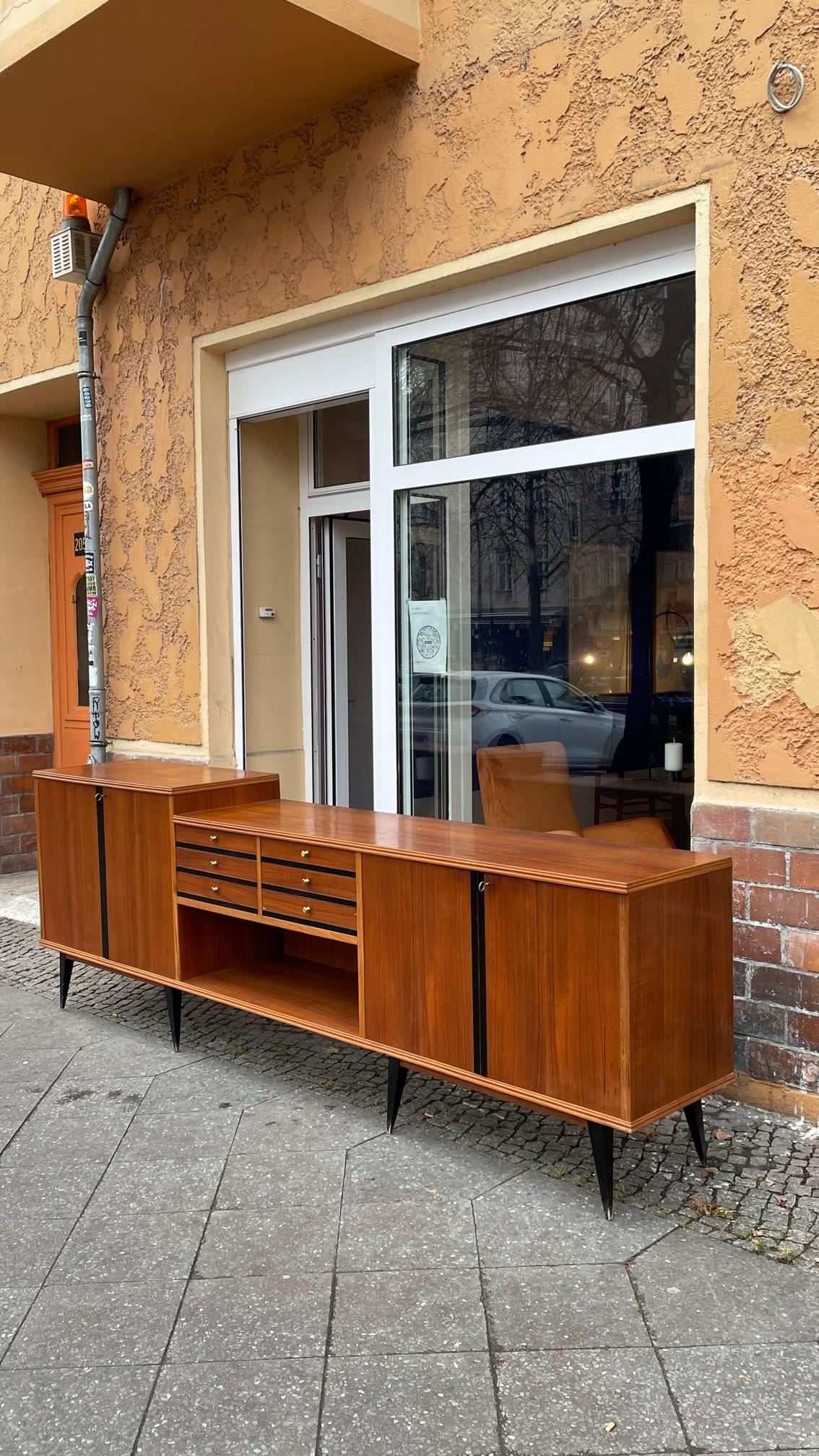 Scandinavian Sideboard Vintage 1960s 1970s Italian Design For Sale at ...