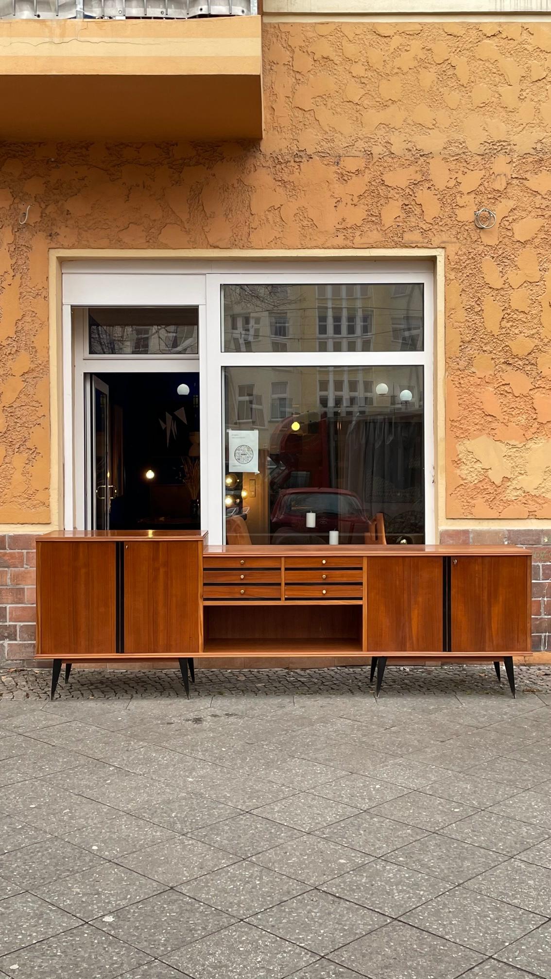 Scandinavian Sideboard Vintage 1960s 1970s Italian Design For Sale at ...