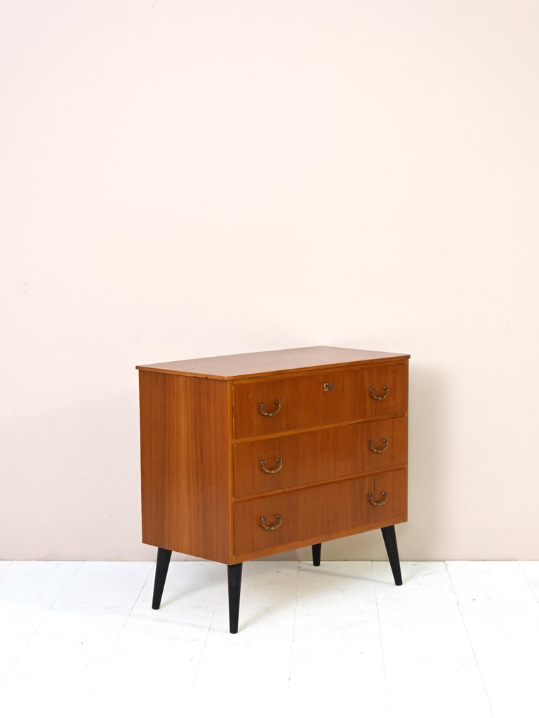 Scandinavian Teak Chest of Drawers For Sale at 1stDibs