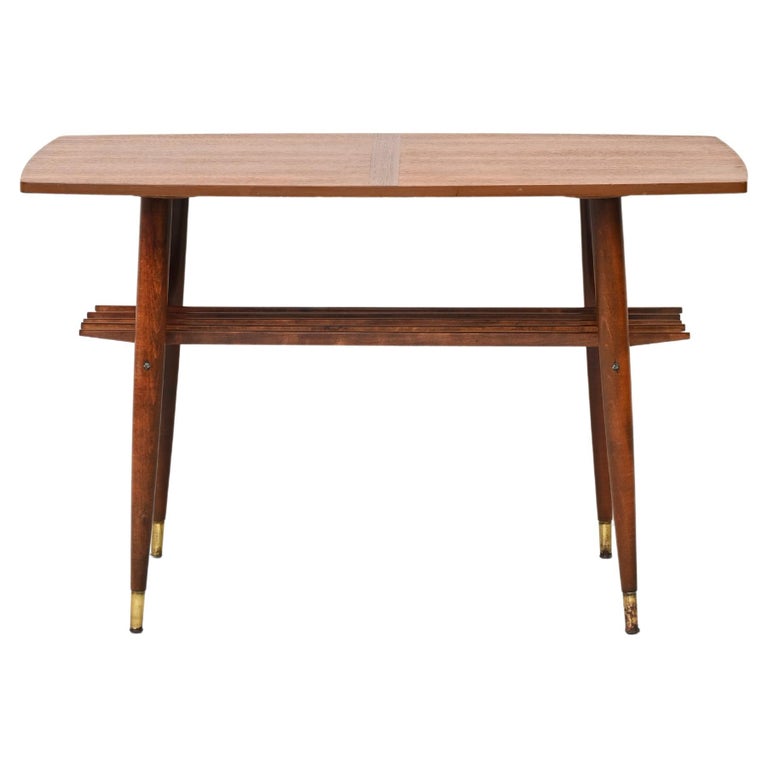 Scandinavian teak coffee table For Sale at 1stDibs