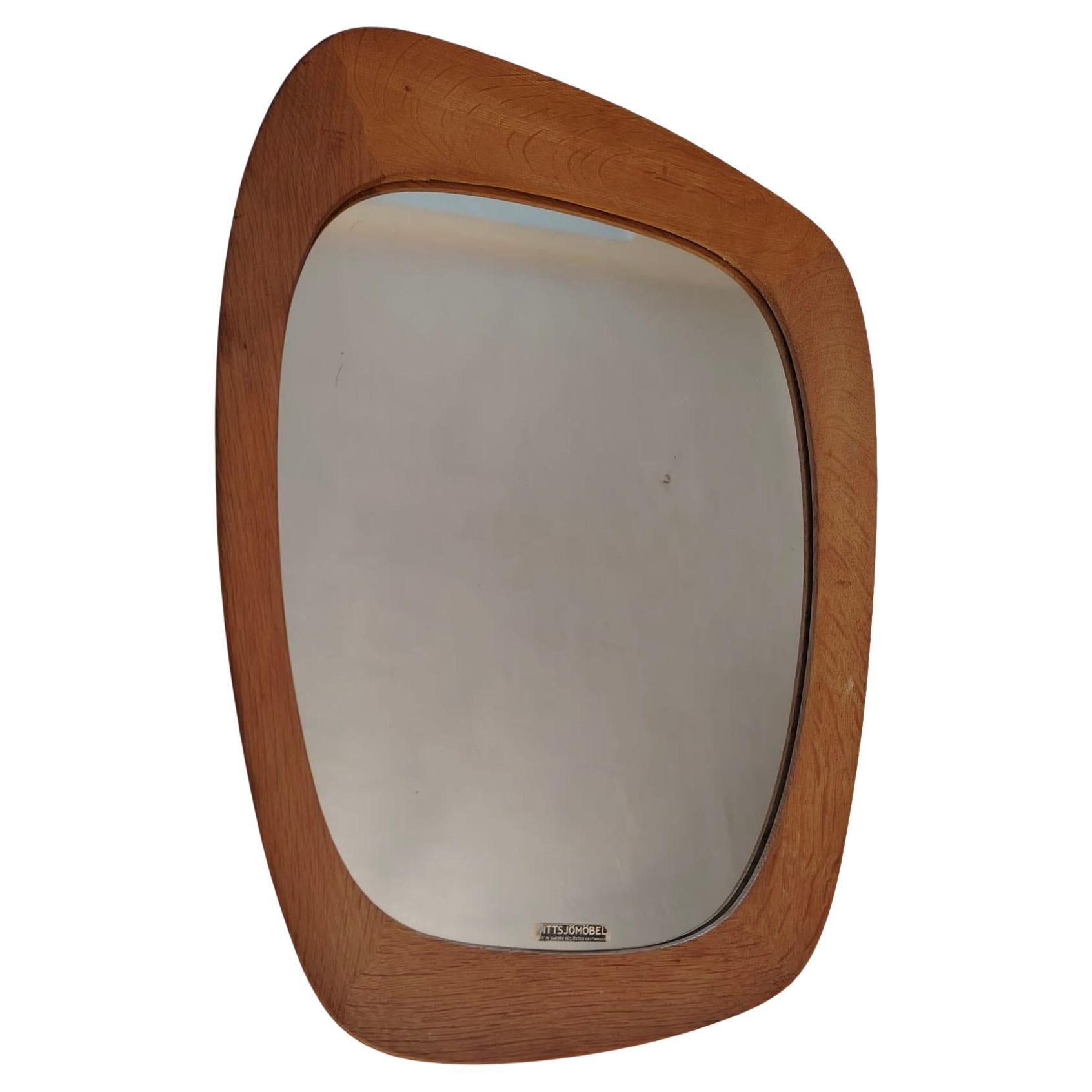 Scandinavian Teak Frame Mirror Model 402 By Östen Kristiannson For Sale ...