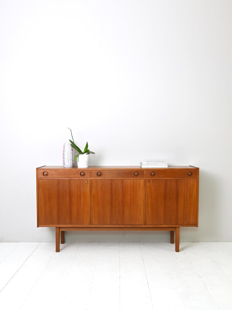 Scandinavian Teak Sideboard For Sale at 1stDibs