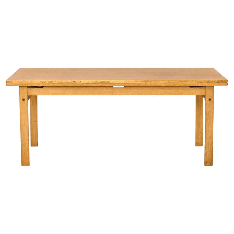 Scandinavian Vintage Convertible Table For Sale at 1stDibs
