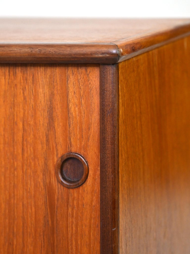 Scandinavian Vintage High Sideboard For Sale at 1stDibs