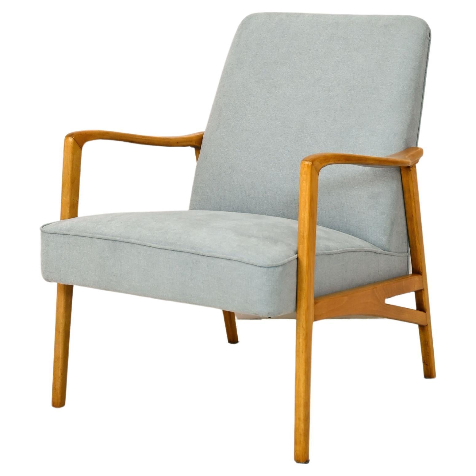 Scandinavian Vintage Armchair Model "F122" For Sale at 1stDibs